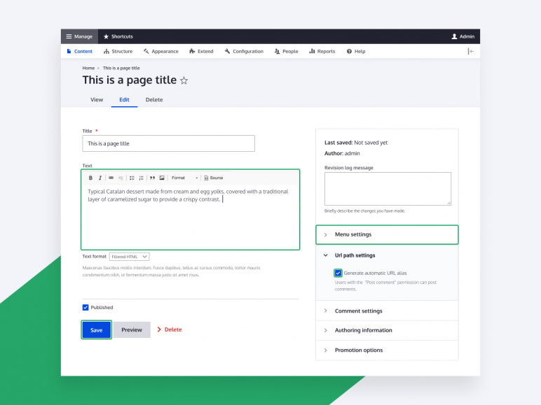 Claro - All new admin theme for Drupal 8 and 9 | Drupixels